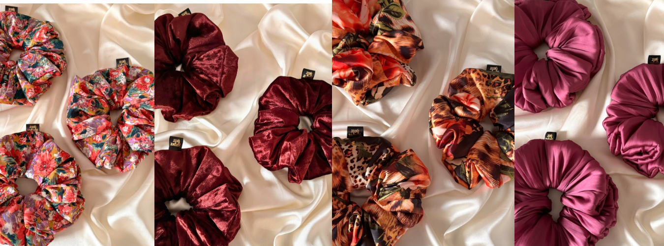 Handmade XL Hair Scrunchie – HarperHair